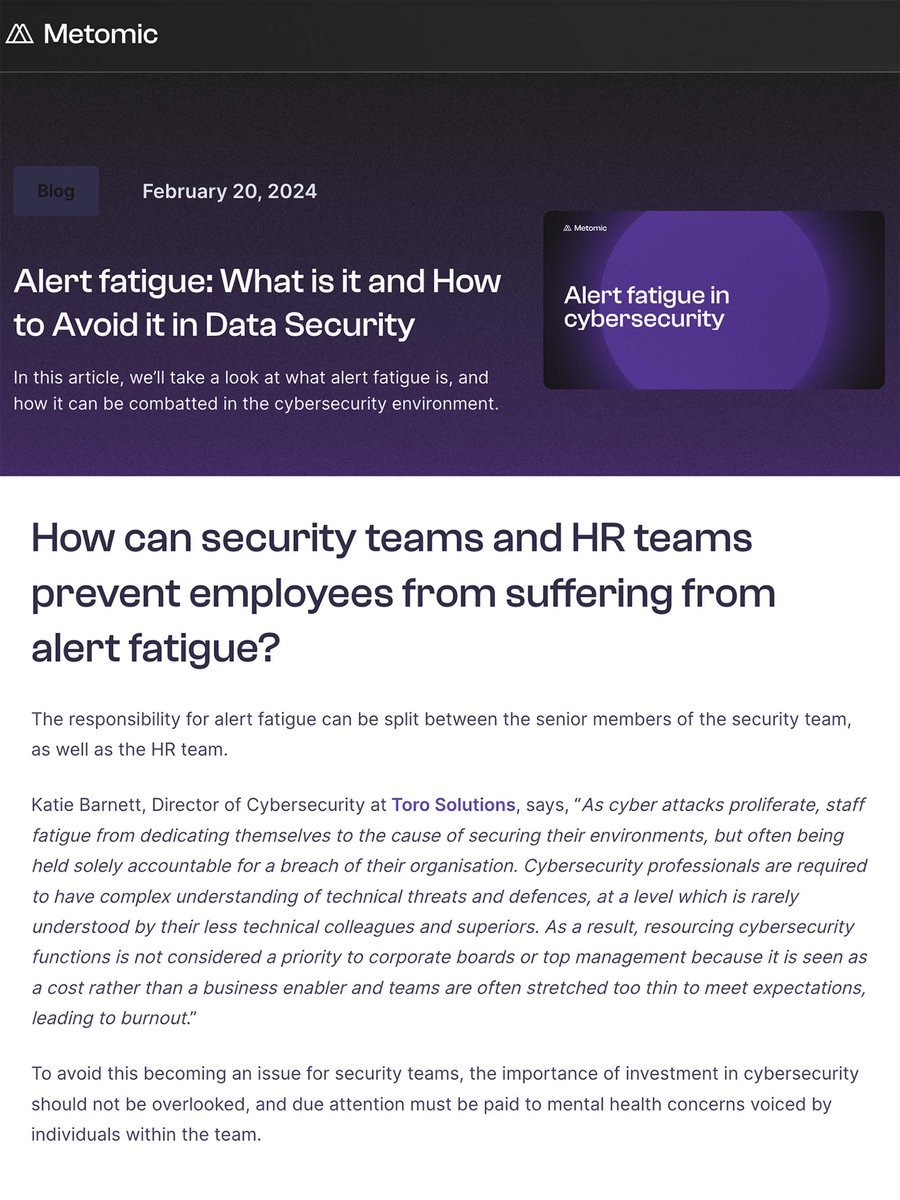 What is Alert Fatigue in Cyber Security, How to Avoid It and Reduce ...